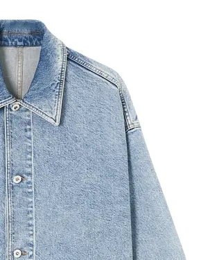 Emporio Armani Blouson Denim Jacket - Solid Light