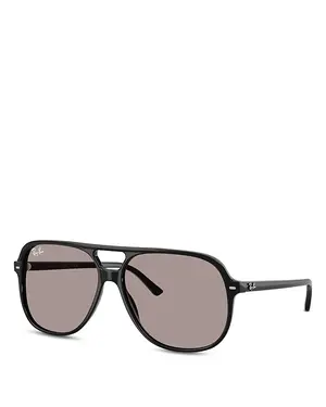 Ray-ban Bill Square Sunglasses, 60mm - Black/violet