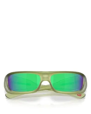 Oakley Permian Rectangular Sunglasses - Green