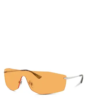 Ray-ban Shield Sunglasses, 141mm - Silver/yellow