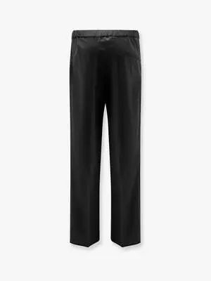 HEVO Torre Chianca Wool Blend Trousers - Black