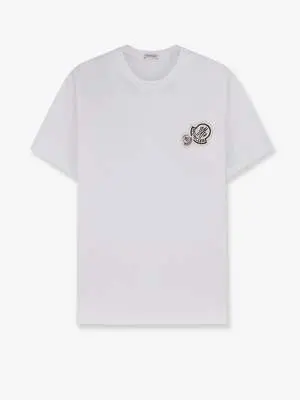 Moncler Organic Cotton Tshirt - White