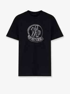 Moncler Cotton Tshirt - Black