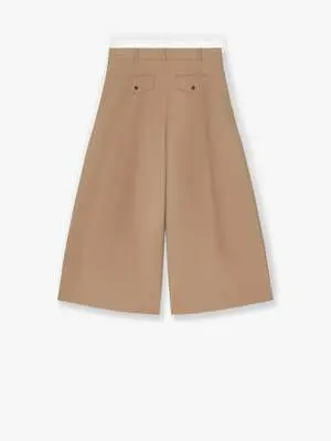 Celine Montauk Wool And Cotton Trousers