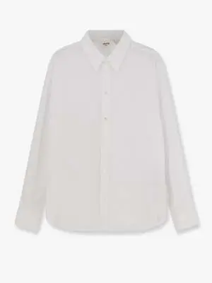 Celine Relaxed Cotton Shirt - White