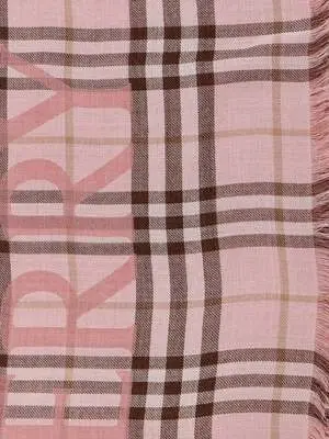 Burberry Wool And Silk Scarf
