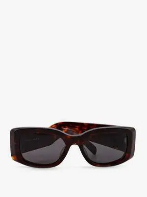 Celine Triomphe Xl 01 Acetate Sunglasses - Brown