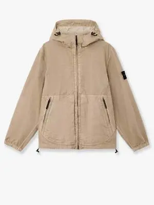 Stone Island Organiclook Nylon Panamatc Jacket - Beige