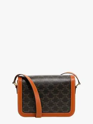 Celine Triomphe Classic Coated Canvas Crossbody Bag