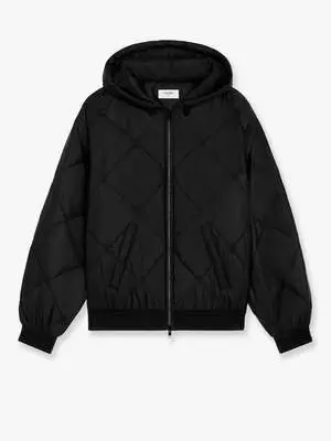 Celine Triomphe Quilted Jacket - Black