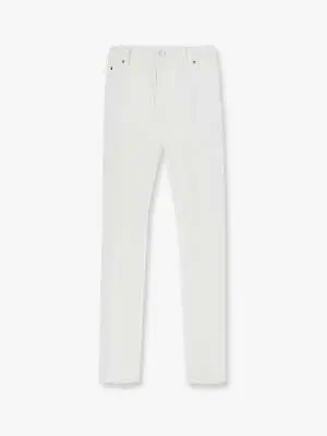 Celine Boyfriend Cotton Trousers
