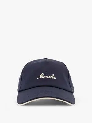 Moncler Cotton Baseball Hat - Bllue