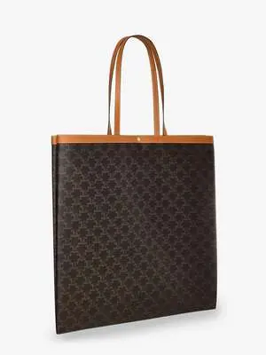 Celine Triomphe Fabric Shopper Bag
