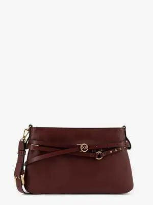 Pinko Leather Belt Bag Shoulder Bag - Brown