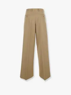 Celine Wool And Cotton Trousers