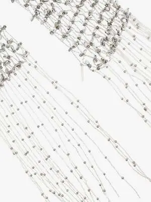 Dries Van Noten Scarf Necklace - Silver
