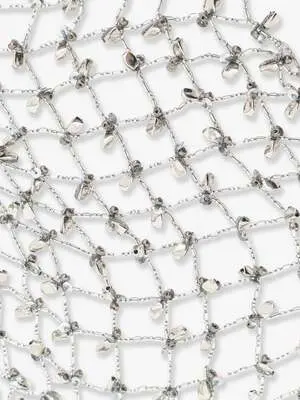 Dries Van Noten Scarf Necklace - Silver