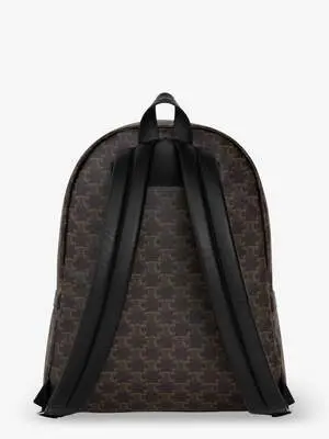 Celine Triomphe Coated Canvas Backpack