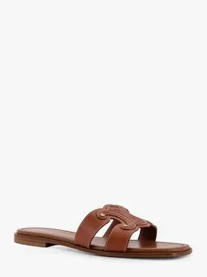 Celine Marina Low Leather Sandals