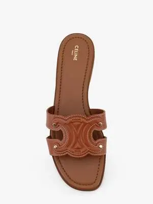 Celine Marina Low Leather Sandals
