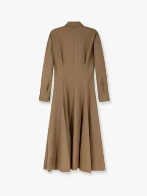 Celine Wool Shirt Dress