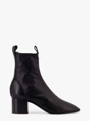Celine Cheri Leather Boots - Black