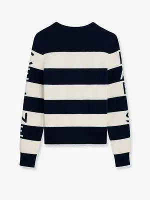 Celine Striped Wool Sweater