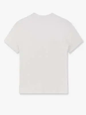 Celine Cotton Blend Tshirt With Triomphe Logo
