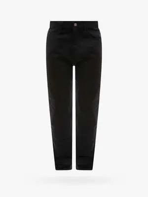 Celine Stretch Cotton Trouser - Black