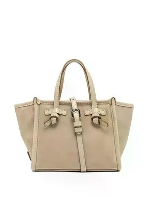 GIANNI CHIARINI Mini Miss Marcella Knot-detail Tote Bag