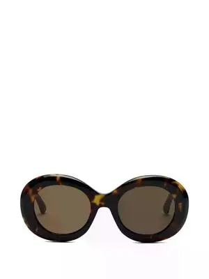 AMI Paris De Coeur Sunglasses - Brown