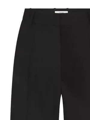 FRAME Pleated-front Wide Leg Trousers
