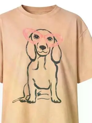 TWINSET Dog Print T-shirt