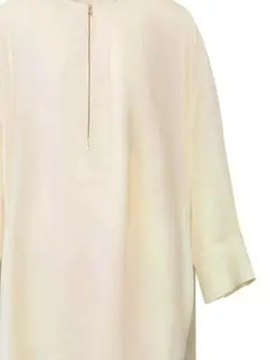 Fabiana Filippi Zip Asymmetric Midi Dress