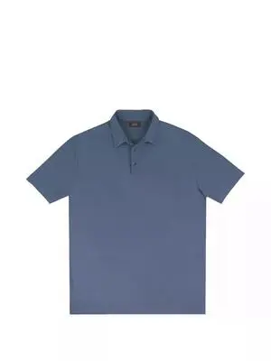 SLOWEAR Buttoned Polo Shirt - Blue