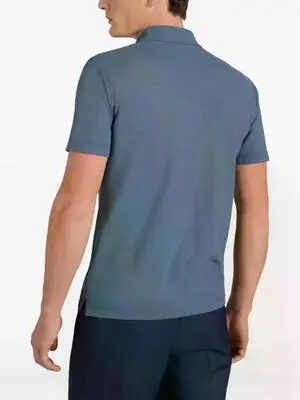 SLOWEAR Buttoned Polo Shirt - Blue