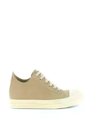 Rick Owens Lace-up Toe-cap Sneakers - Neutrals