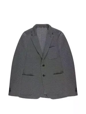 SLOWEAR Micro-patterned Blazer - Blue