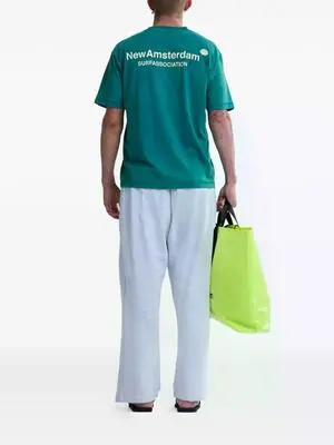NEW AMSTERDAM SURF ASSOCIATION Surf Association Logo T-shirt - Green