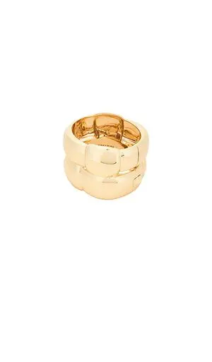 Jenny Bird Mega Woven Square Bangle