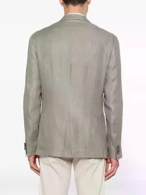 Corneliani Academy Light Double-breasted Patch-pocket Jacket