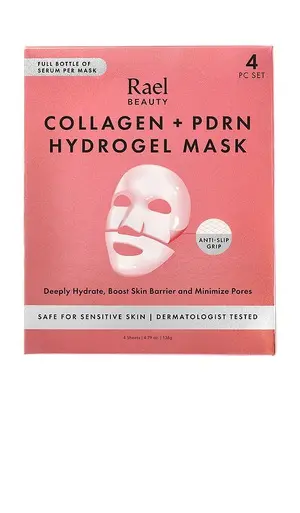 RAEL Collagen Pdrn Hydrogel Mask 4 Count - N,a