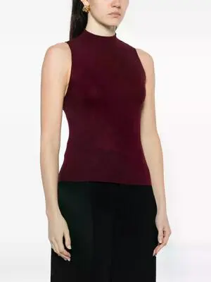 Eric Bompard Knitted Sleeveless Top