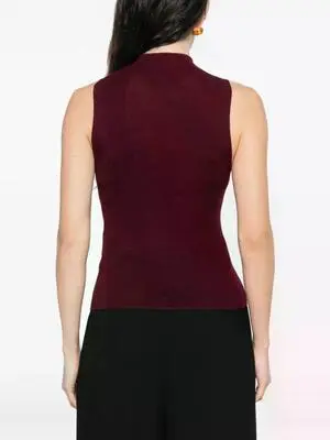 Eric Bompard Knitted Sleeveless Top