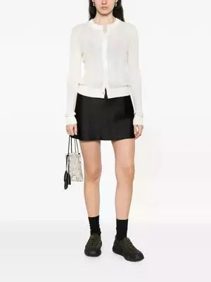 Eric Bompard Ribbed Knit Cardigan