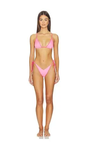 MAAJI Taffy Ginger Triangle Bikini Top