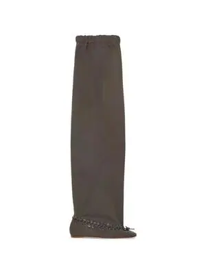 ALL IN Drawstring Eyelet Boots