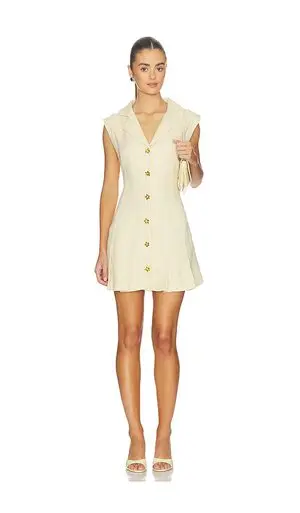 Astr The Label Dannie Dress - Yellow