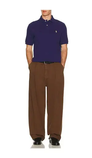 Polo Ralph Lauren Short Sleeve Mesh Polo In Royal - Fall Royal