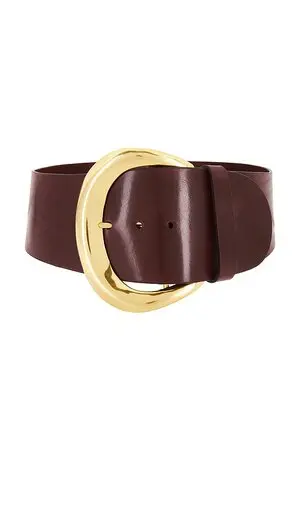 LAMARQUE Florence Belt In Burgundy - Vamp